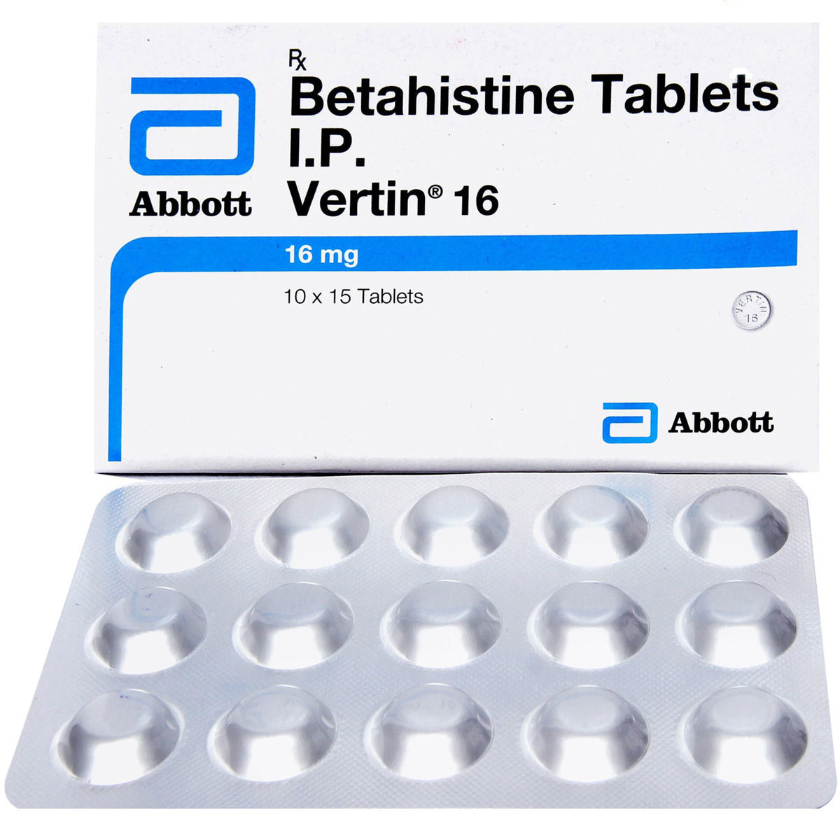 Vertin 16 Tablet 15's Price, Uses, Side Effects, Composition - Apollo ...