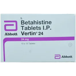 Vertin 24 Tablet | Uses, Side Effects, Price | Apollo Pharmacy