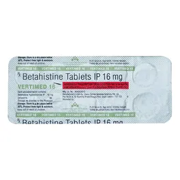 Vertimed 16 mg Tablet | Uses, Side Effects, Price | Apollo Pharmacy