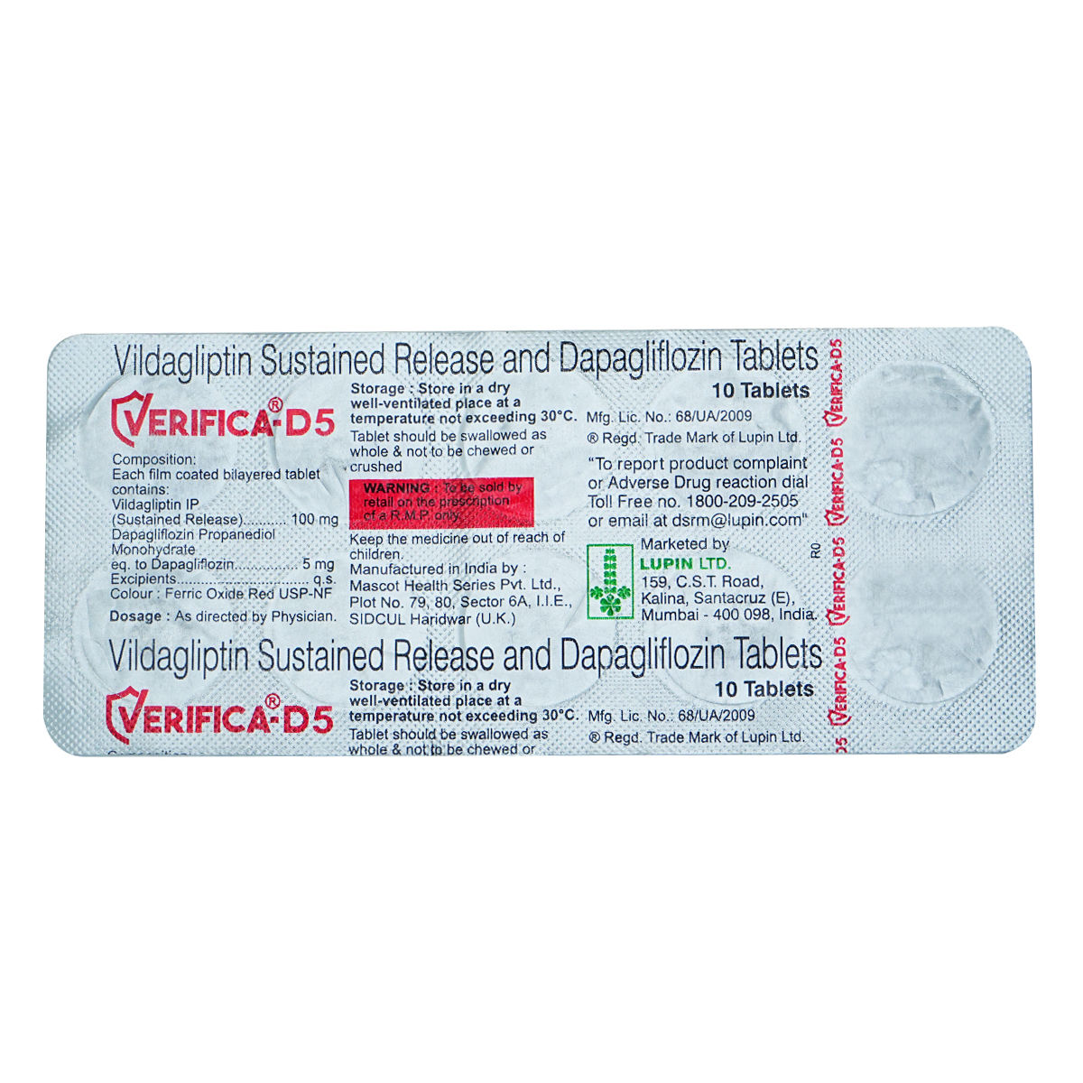 Verifica-D5 Tablet | Uses, Side Effects, Price | Apollo Pharmacy