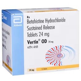 Vertin OD 24 mg Tablet | Uses, Side Effects, Price | Apollo Pharmacy