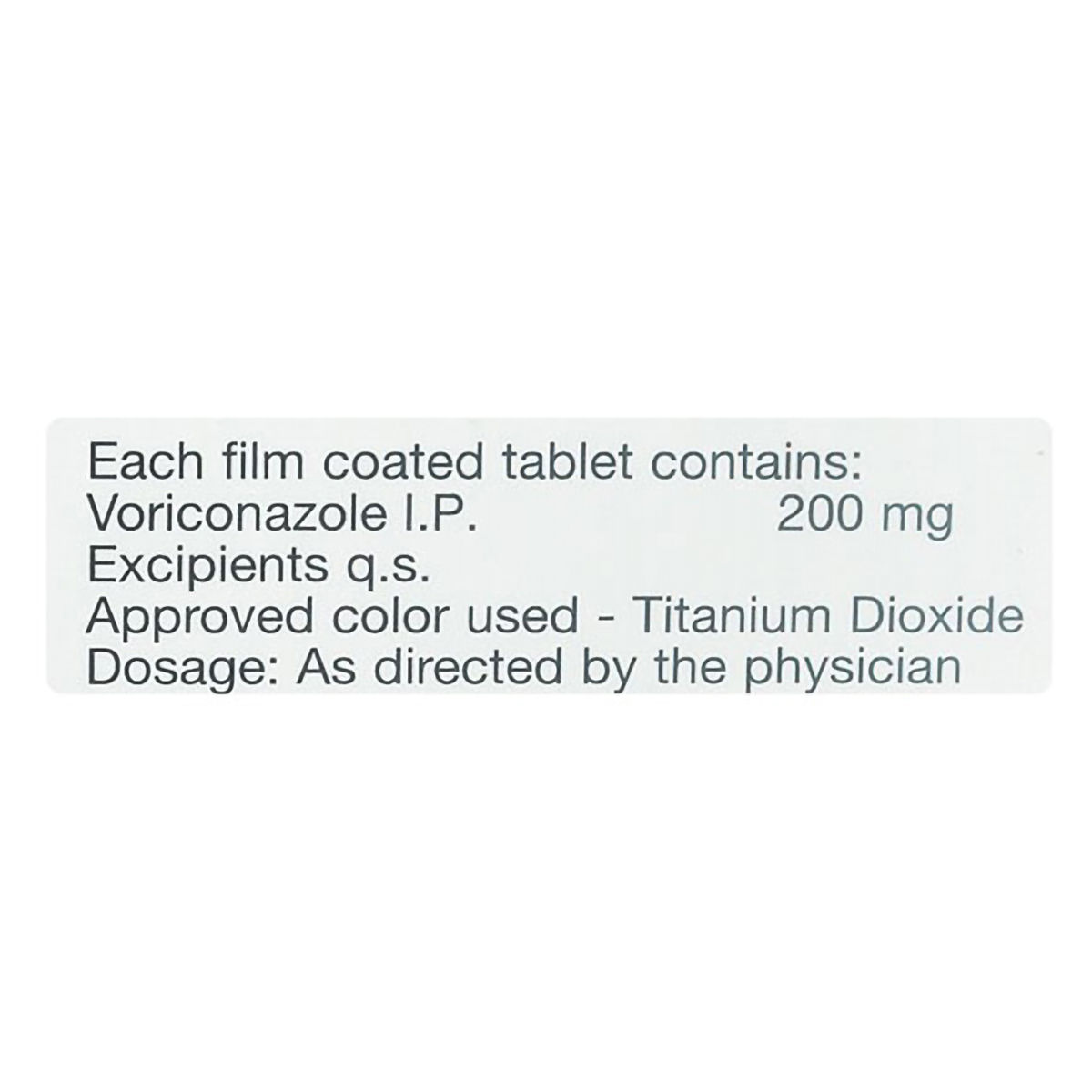 Vfend 200 Tablet 7's Price, Uses, Side Effects, Composition - Apollo ...