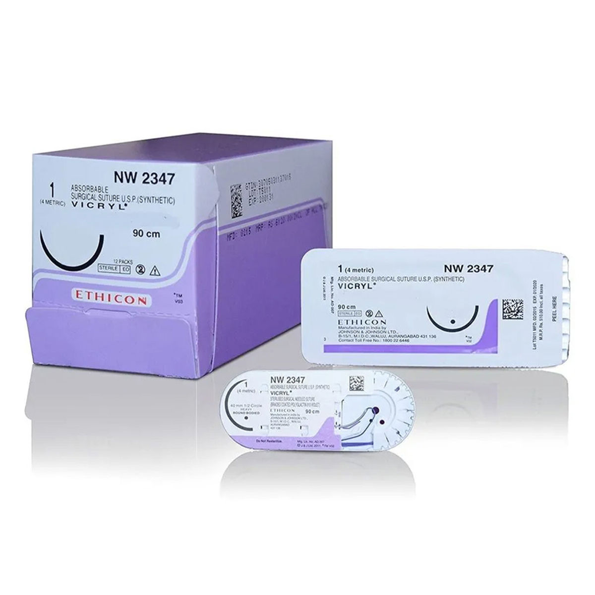 Vicryl Plus Vp-2347 Price, Uses, Side Effects, Composition - Apollo ...