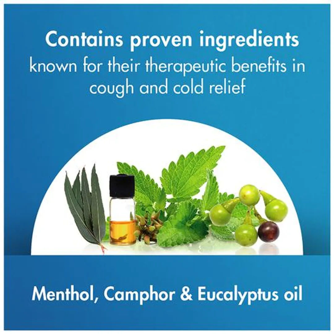 Vicks Vaporub 50 ml + Inhaler 0.5 ml, 1 Kit Price, Uses, Side Effects ...