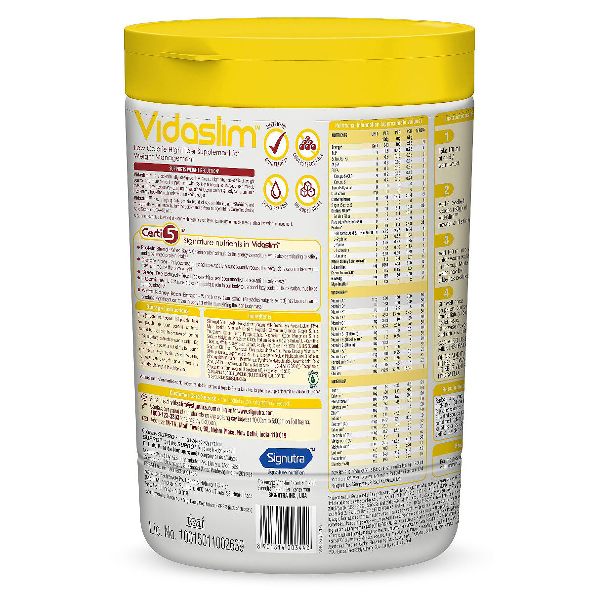 Vidaslim Coffee Powder 400 gm Price, Uses, Side Effects, Composition ...