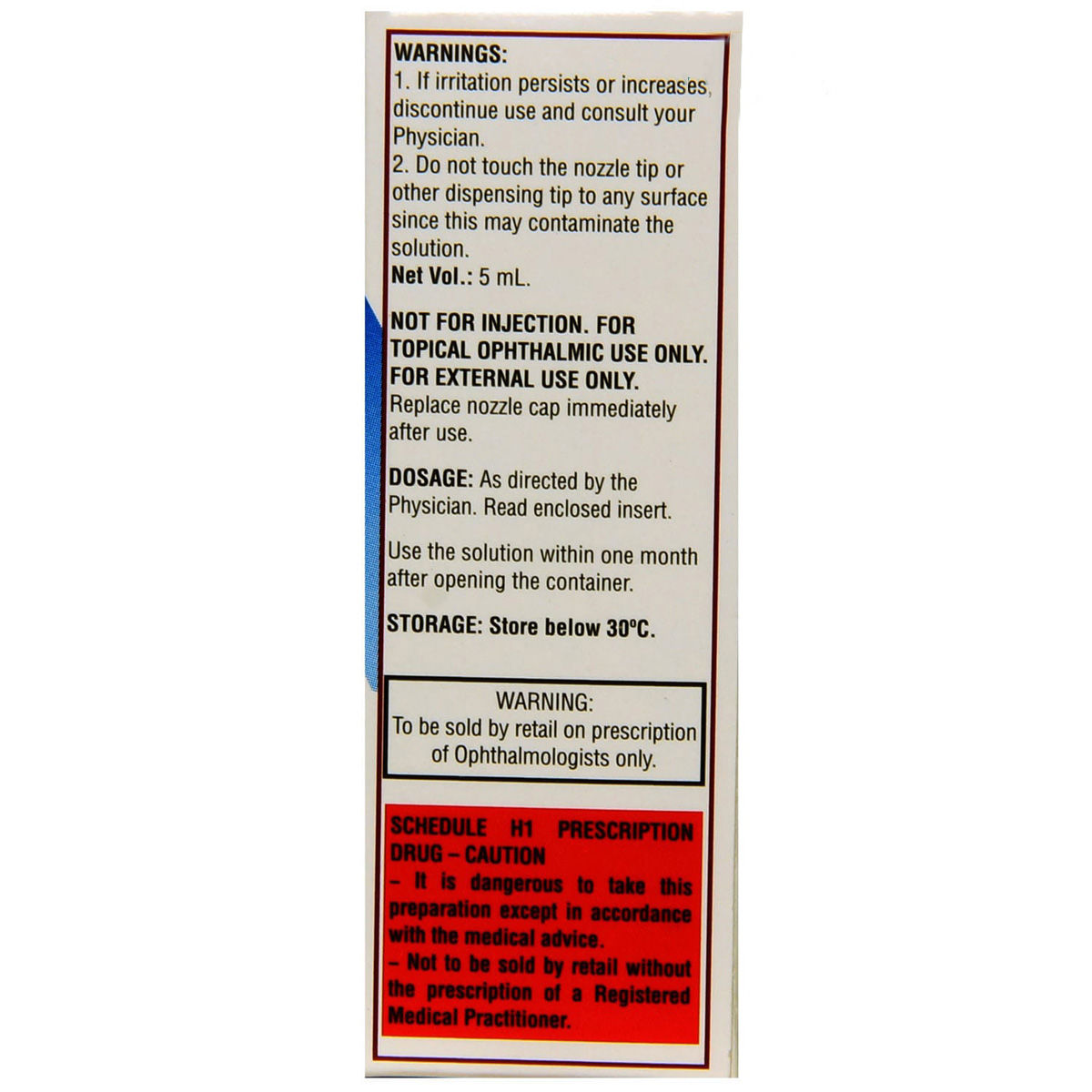 Vigadexa Ophthalmic Solution 5 ml Price, Uses, Side Effects ...