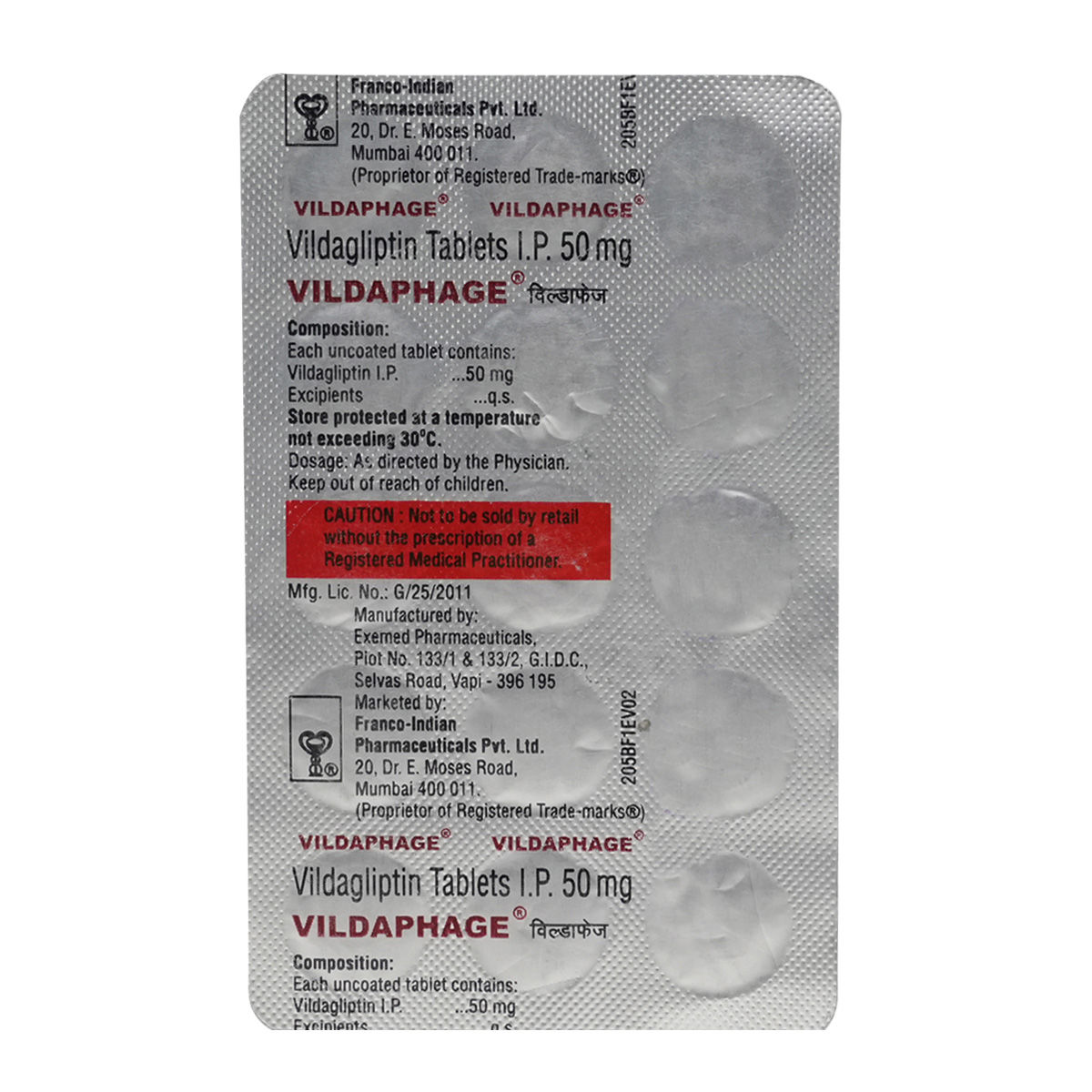 Vildaphage Tablet | Uses, Side Effects, Price | Apollo Pharmacy