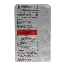 Vildaphage Tablet | Uses, Side Effects, Price | Apollo Pharmacy