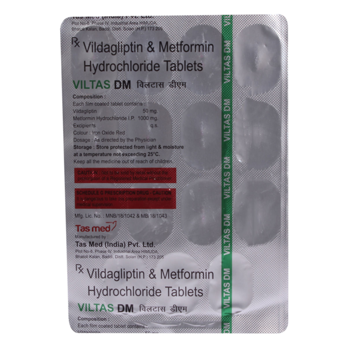 VILTAS DM TABLETS 15'S Price, Uses, Side Effects, Composition - Apollo ...