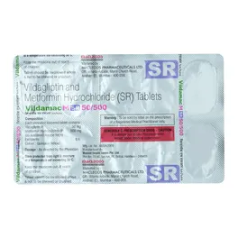 VILDAMAC M SR 50/500MG TABLETS | Uses, Side Effects, Price | Apollo ...