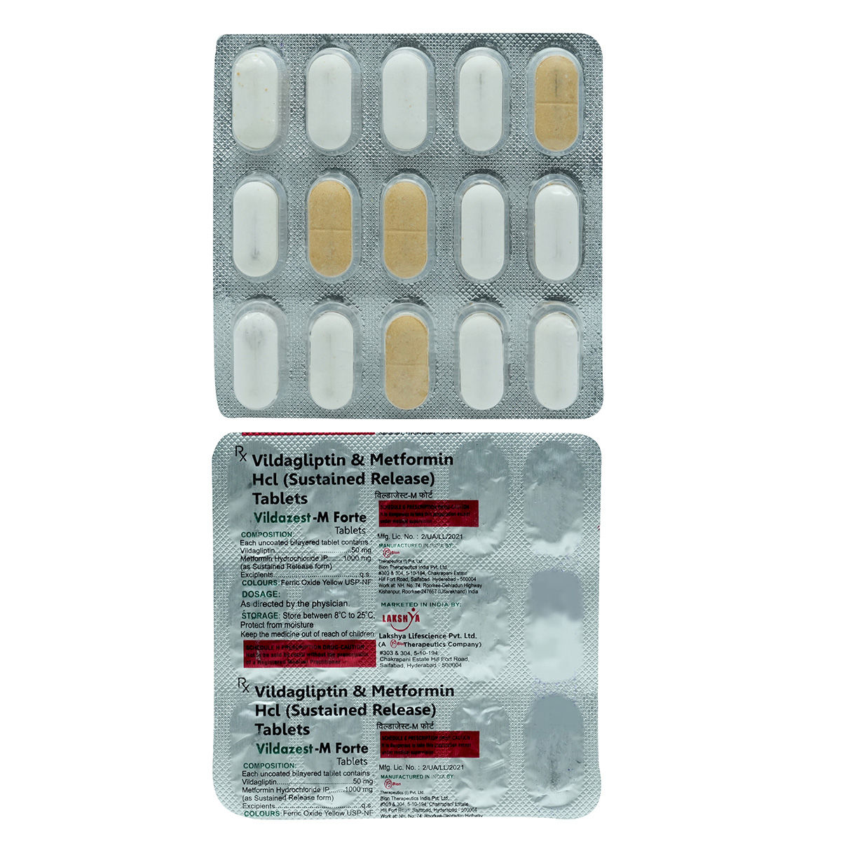 Vildazest-M Forte 50/1000 Tab 15'S Price, Uses, Side Effects ...