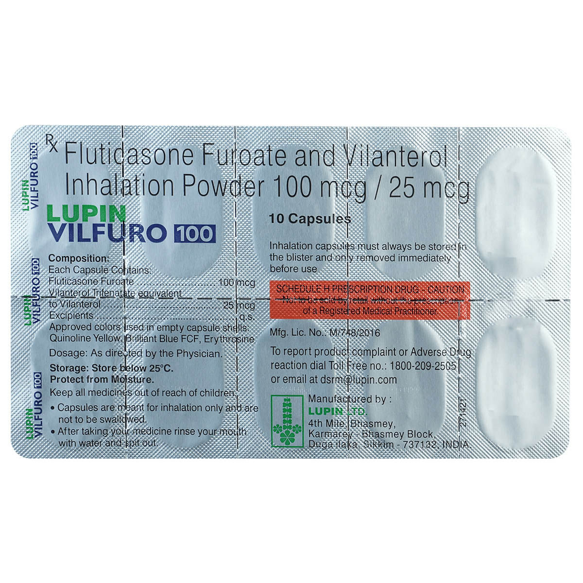 Vilfuro 100 Powder For Inhalation | Uses, Side Effects, Price | Apollo ...