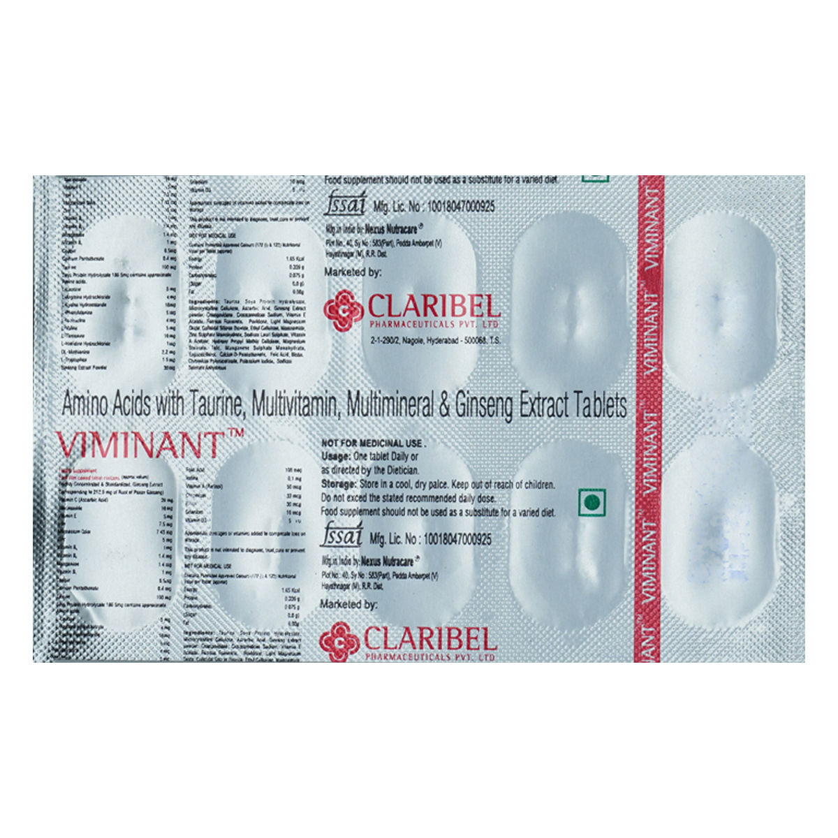 Viminant Tablet | Uses, Side Effects, Price | Apollo Pharmacy