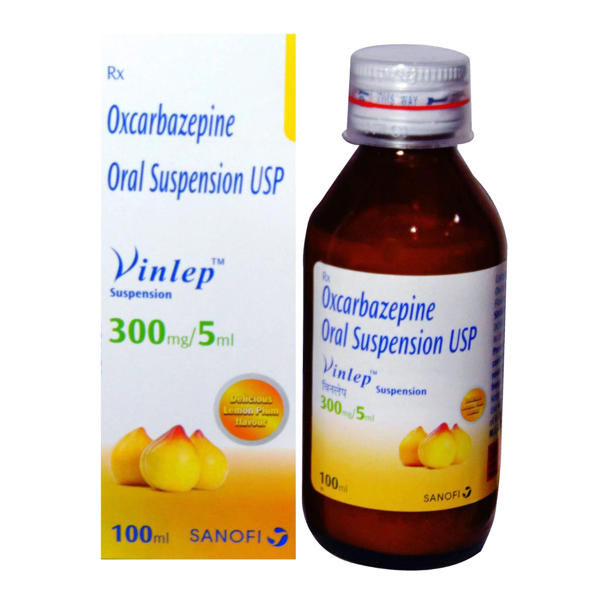 VINLEP 300MG/5ML LEMON PLUM FLAV SUSPENSION 100ML Price, Uses, Side ...