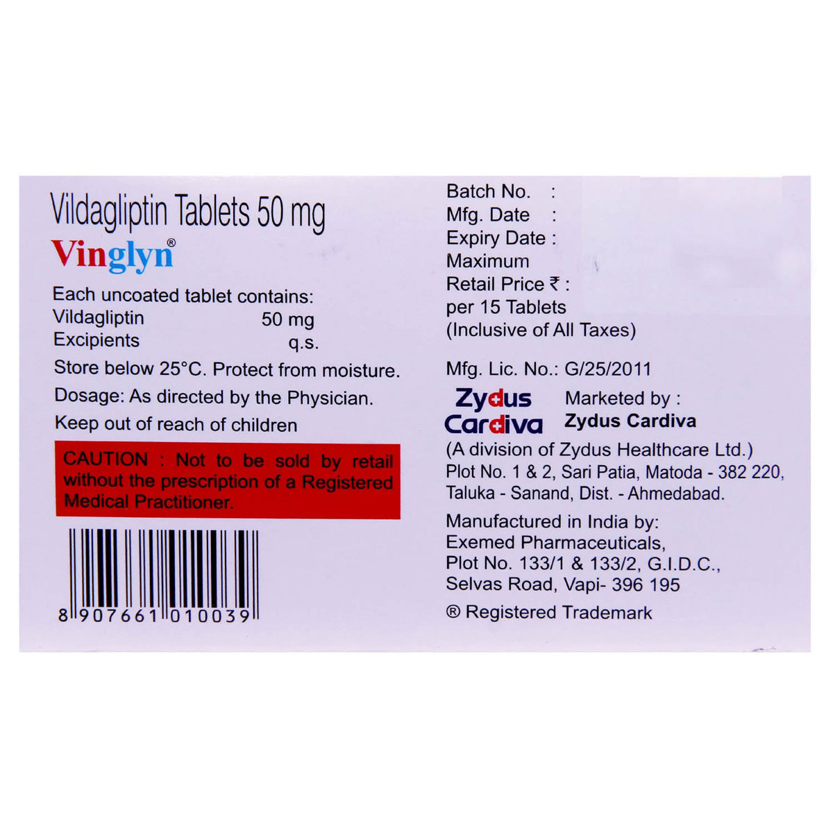 Vinglyn Tablet 15's Price, Uses, Side Effects, Composition - Apollo ...