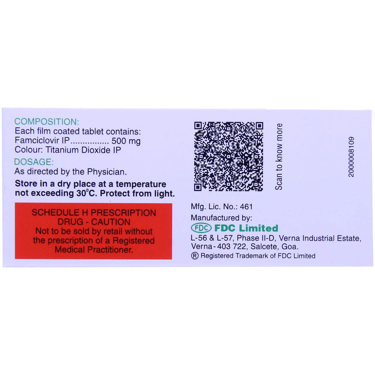 Virovir 500 Tablet 3's Price, Uses, Side Effects, Composition - Apollo ...