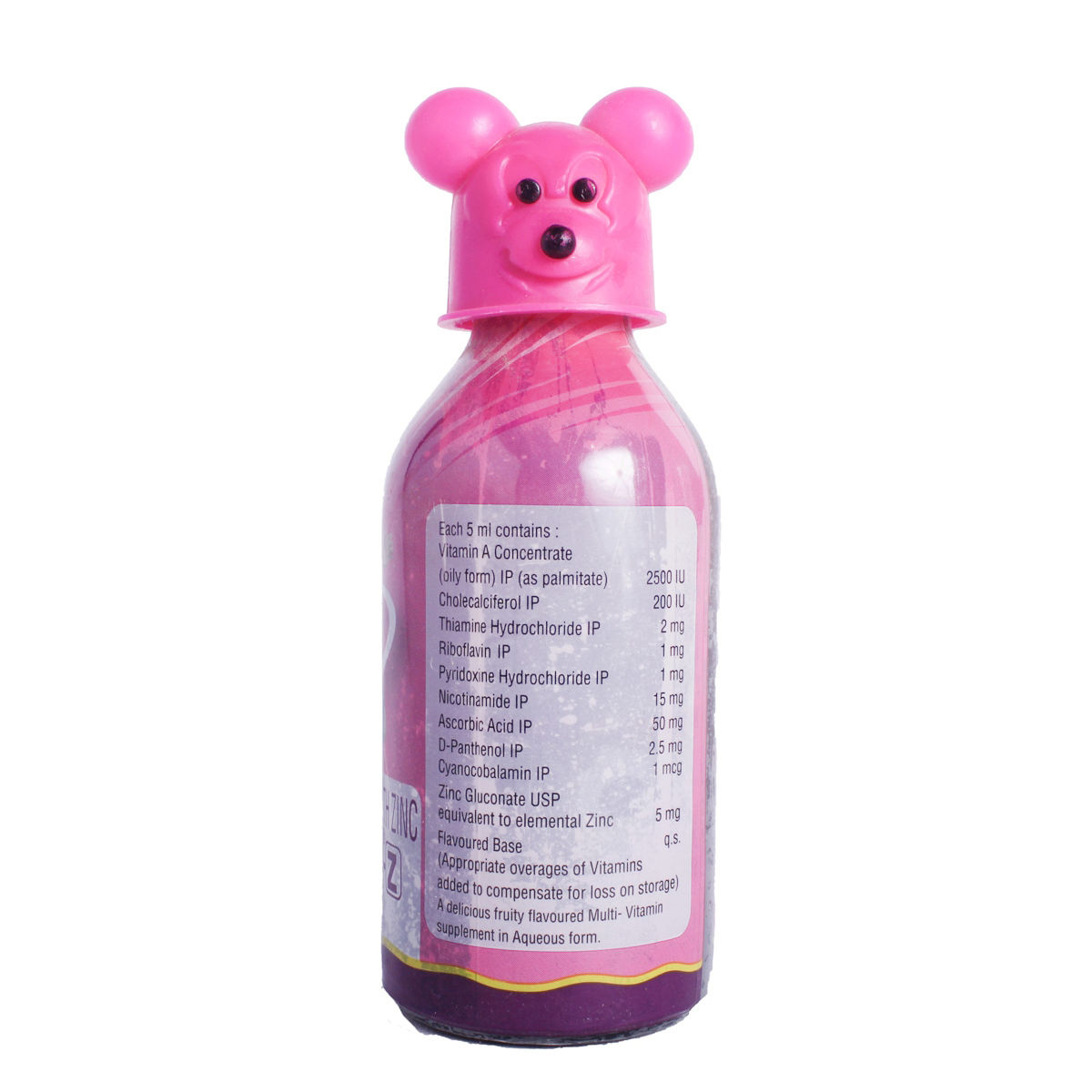 Visyneral Z Syrup 100 ml Price, Uses, Side Effects, Composition ...