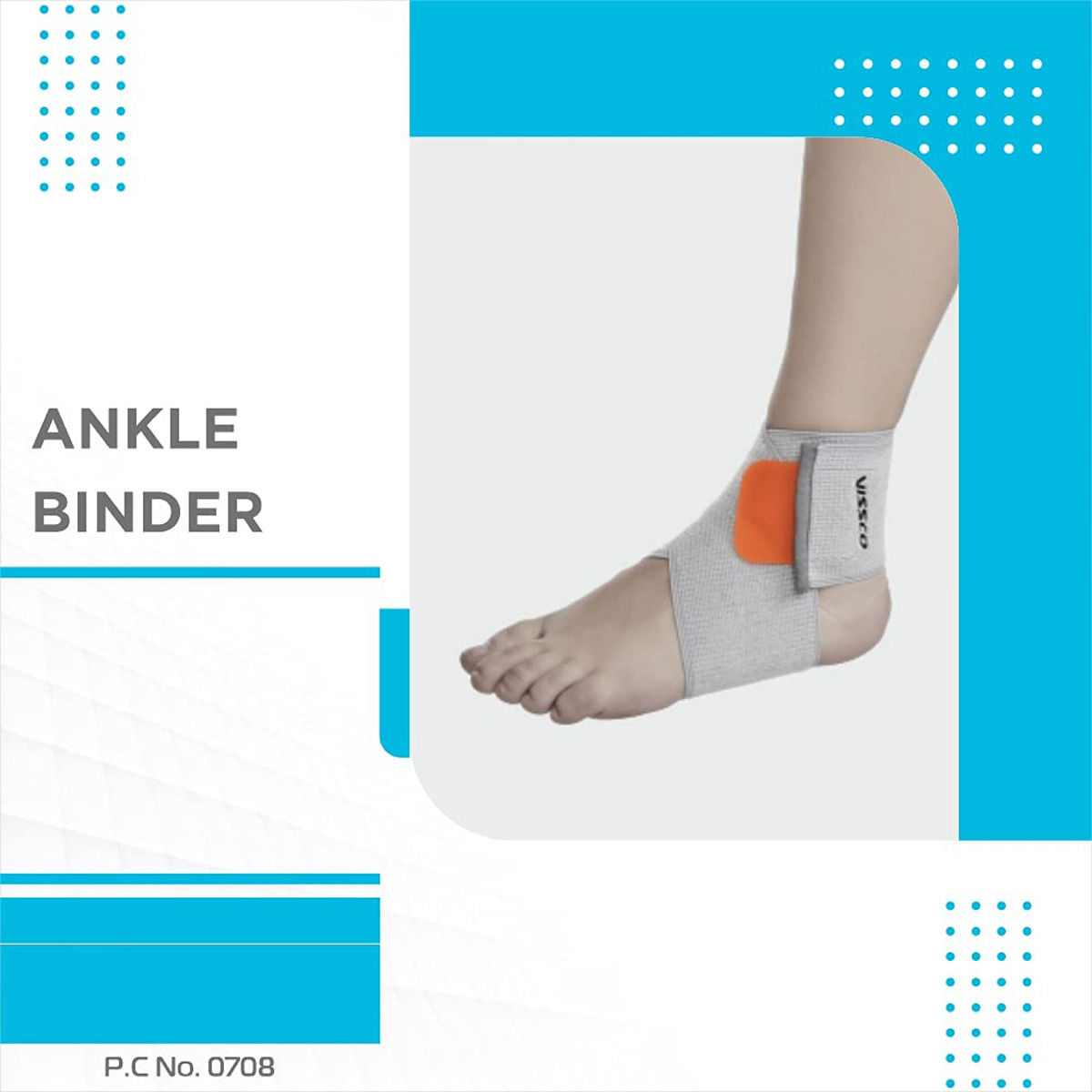 Vissco Ankle Binder Small, 1 Count Price, Uses, Side Effects ...