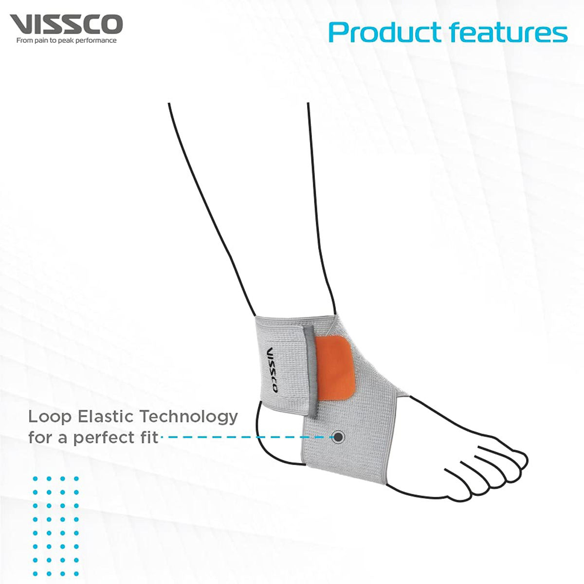 Vissco Ankle Binder Large, 1 Count Price, Uses, Side Effects ...