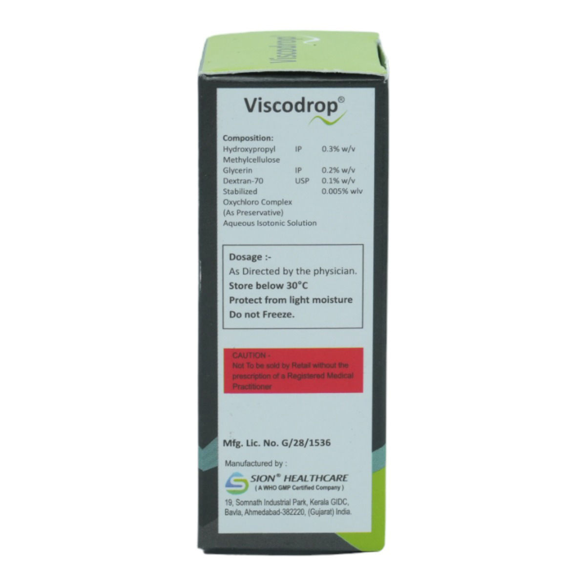 Viscodrop Opthalmic Solution 10 ml Price, Uses, Side Effects ...
