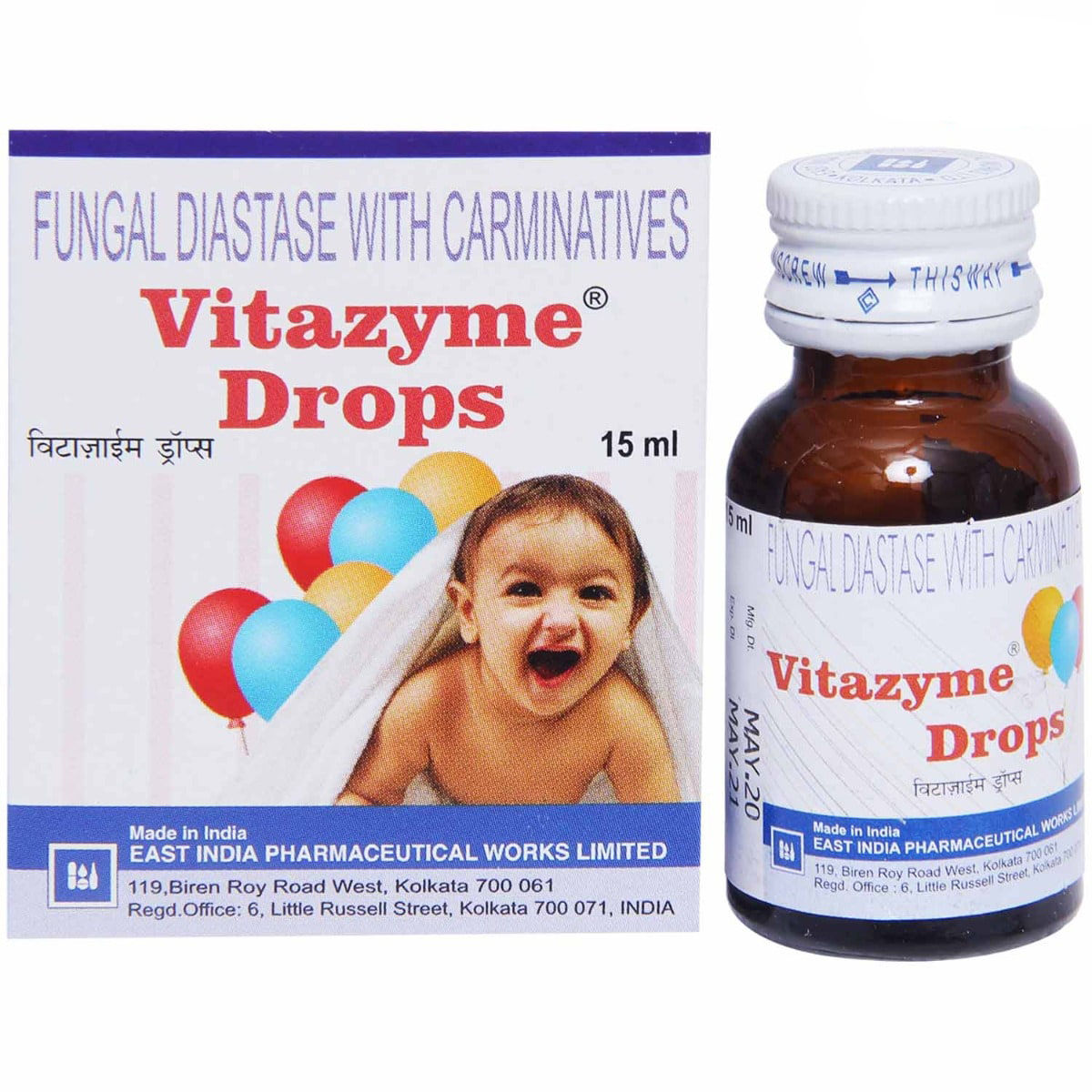Vitazyme Drops 15 ml Price, Uses, Side Effects, Composition - Apollo ...