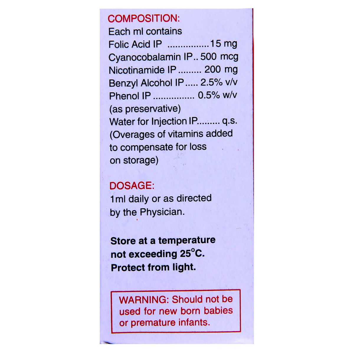 Vitcofol Injection 10 ml Price, Uses, Side Effects, Composition ...
