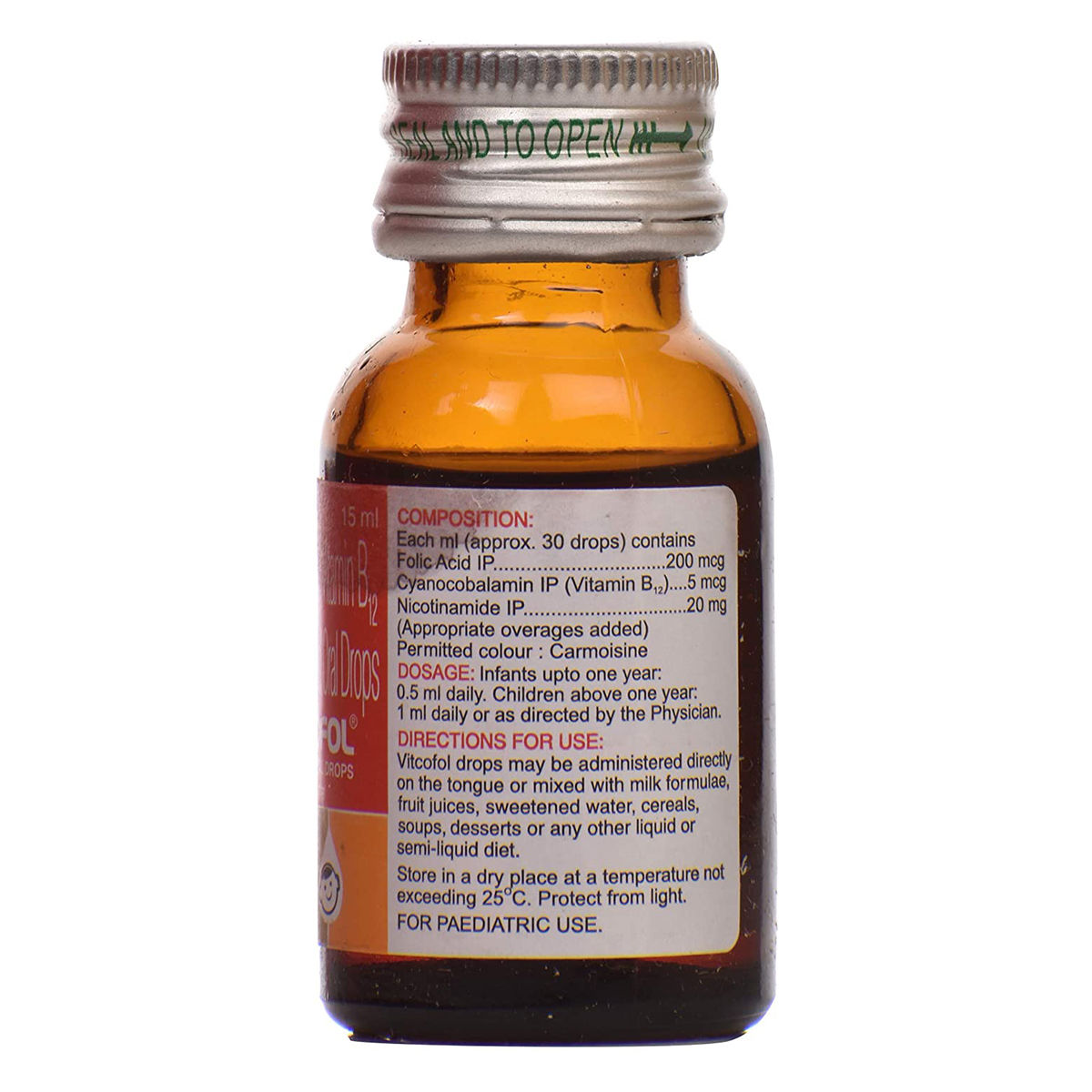 Vitcofol Oral Drop | Uses, Side Effects, Price | Apollo Pharmacy