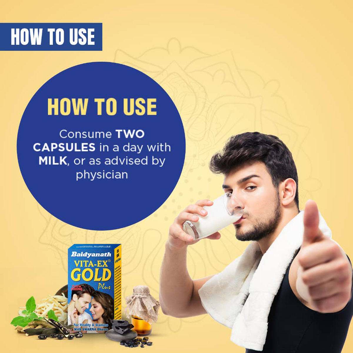 Vita-Ex Gold Plus Cap 10'S Price, Uses, Side Effects, Composition ...