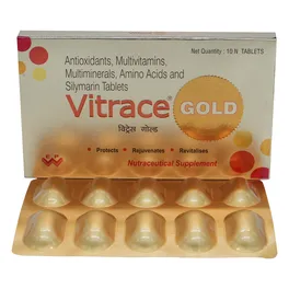 Vitrace Gold Tablet | Uses, Side Effects, Price | Apollo Pharmacy