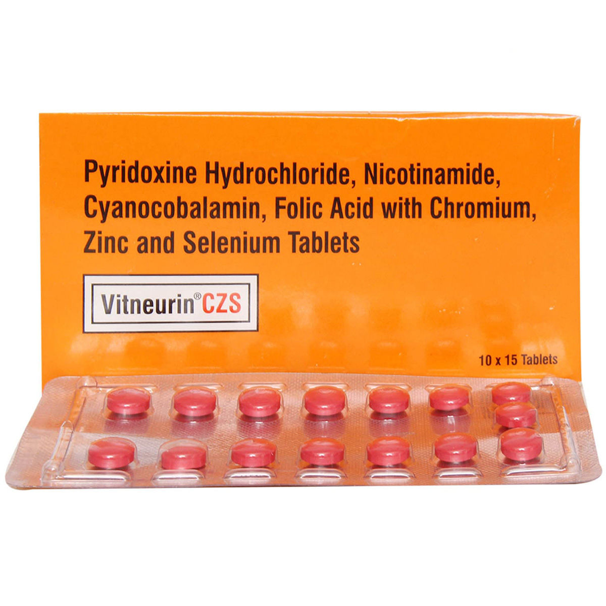 Vitneurin CZS Tablet 15's Price, Uses, Side Effects, Composition ...
