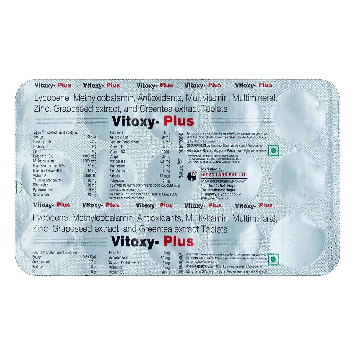 Vitoxy-Plus Tablet | Uses, Side Effects, Price | Apollo Pharmacy