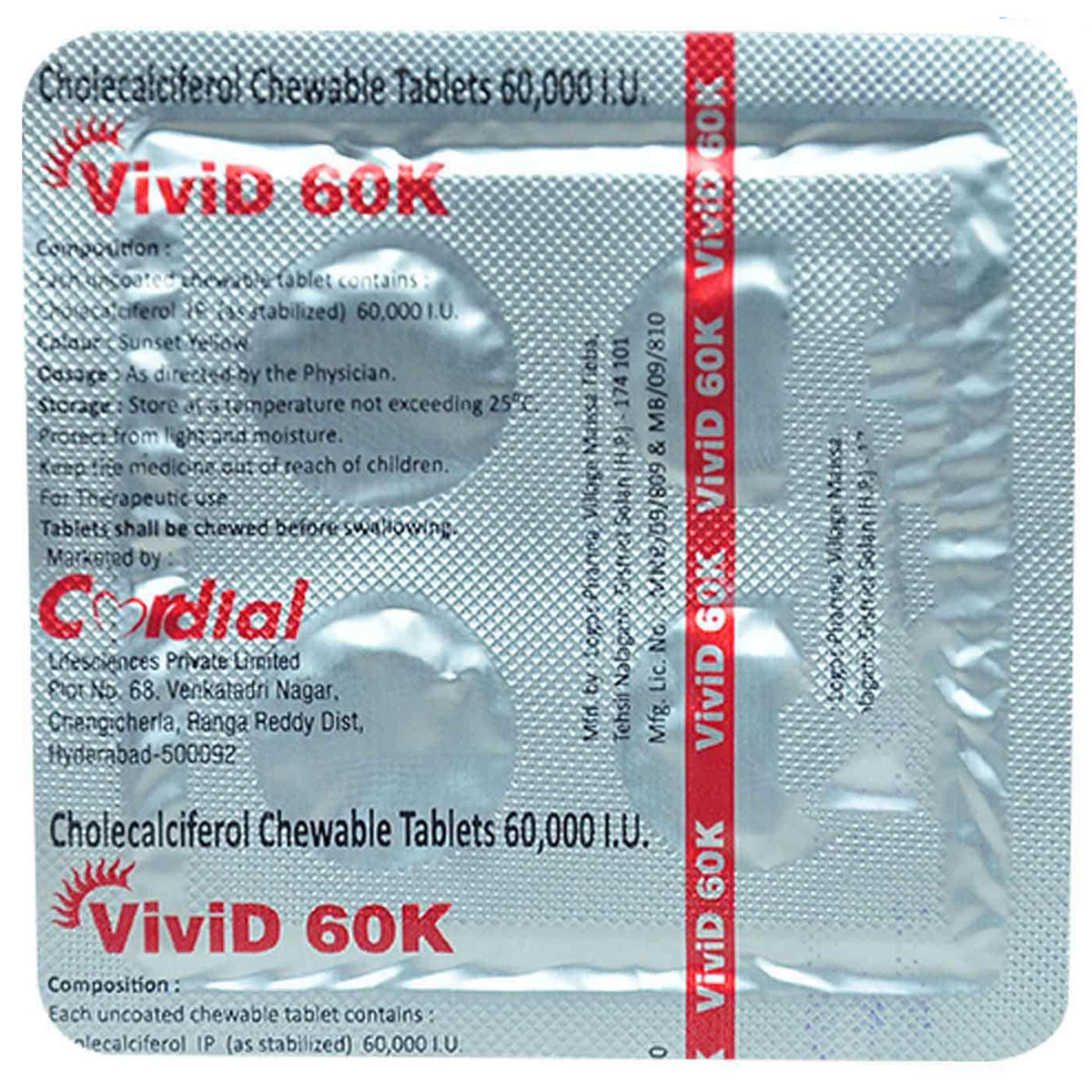 Vivid 60K Tablet 4's Price, Uses, Side Effects, Composition - Apollo ...