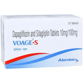 Voage-S 10/100 mg Tablet | Uses, Side Effects, Price | Apollo Pharmacy