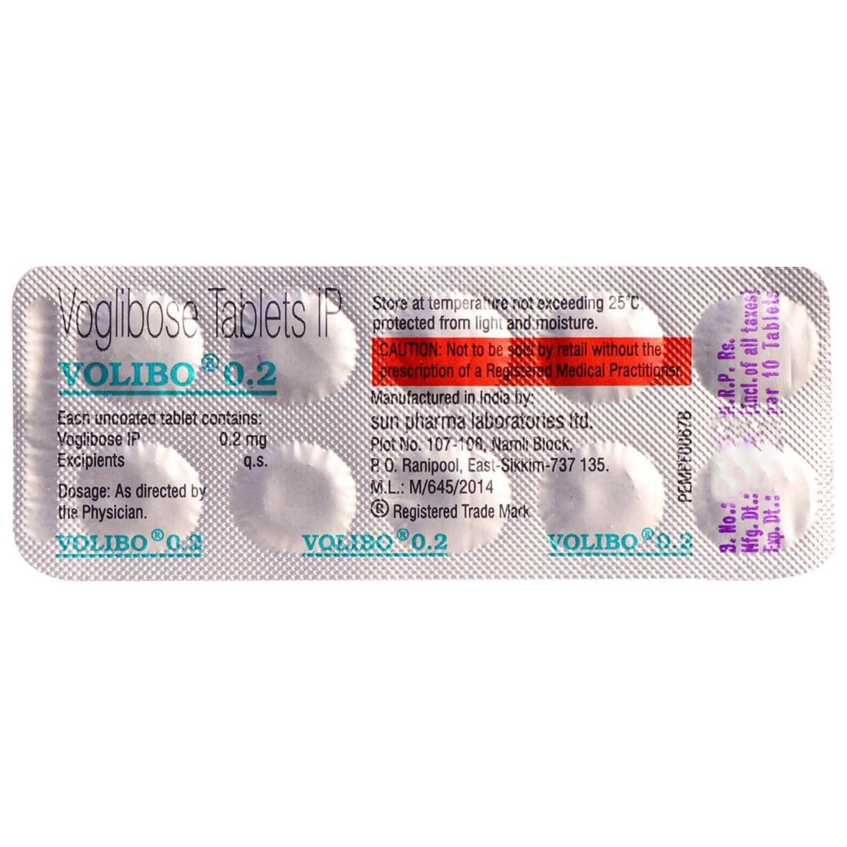 Volibo 0.2 Tablet 10's Price, Uses, Side Effects, Composition - Apollo ...