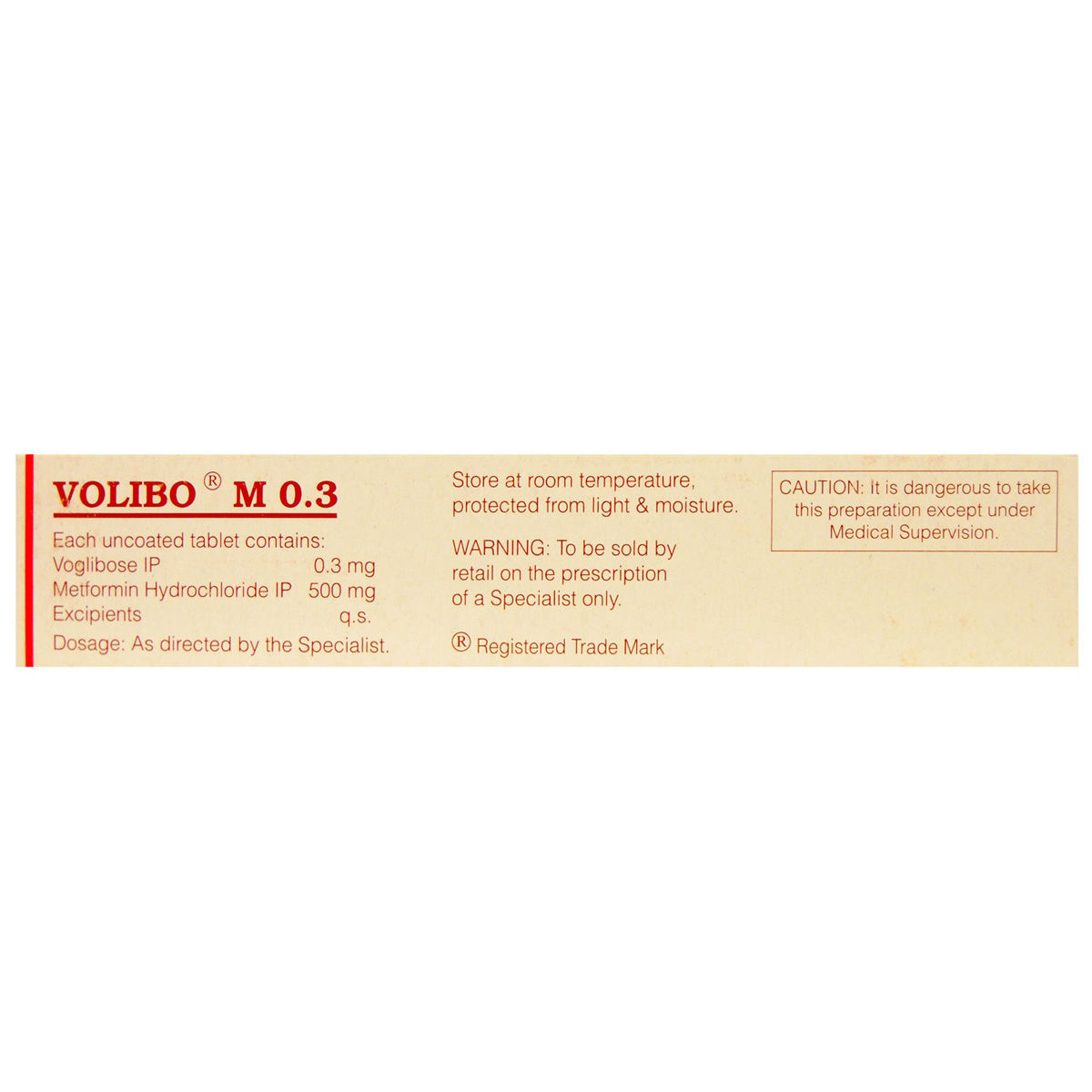 Volibo M 0.3 Tablet | Uses, Side Effects, Price | Apollo Pharmacy