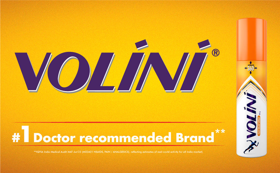 Buy Volini Pain Relief Spray, 62 gm | 19 Minutes Delivery | Apollo Pharmacy