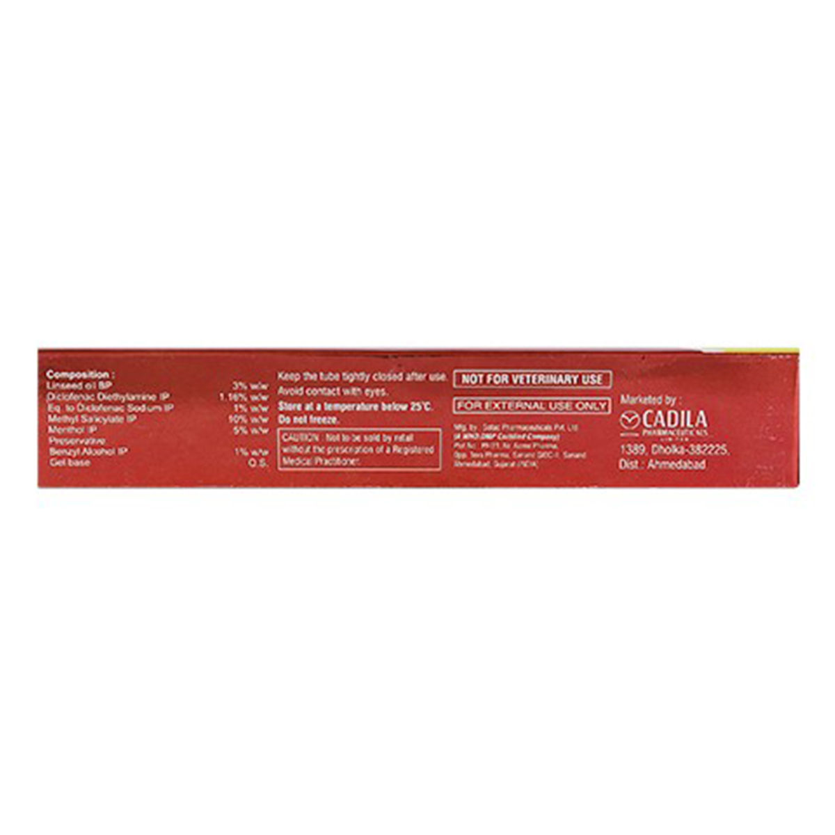 VOLICAD GEL 30GM Price, Uses, Side Effects, Composition - Apollo Pharmacy