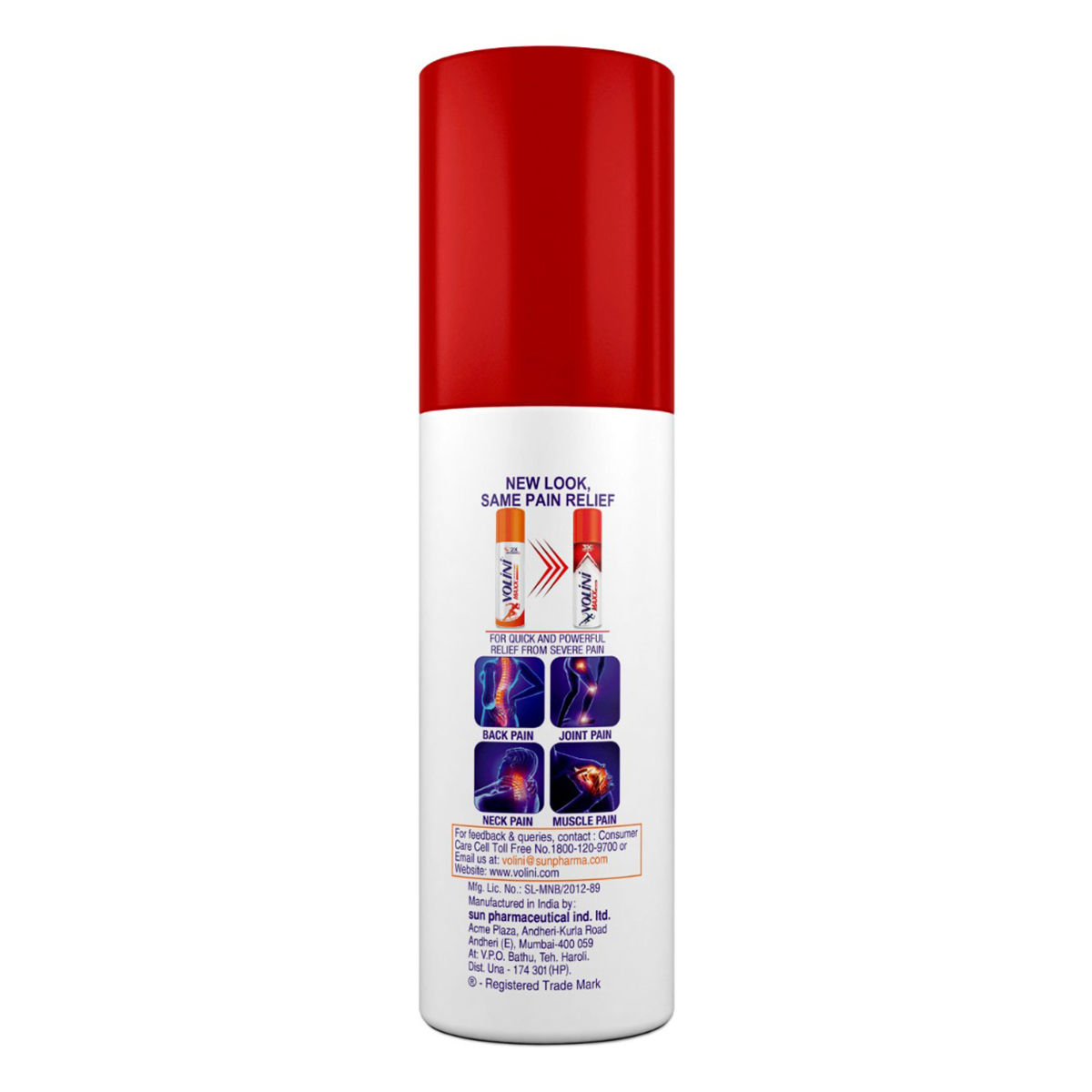 Volini Maxx Pain Relief Spray, 25 gm Price, Uses, Side Effects ...