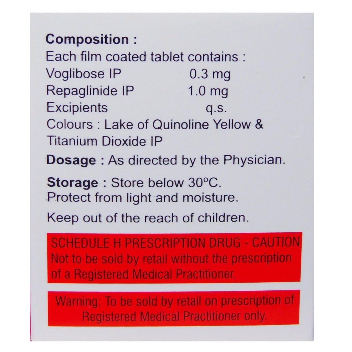 Volibo R 0.3/1mg Tablet 10's Price, Uses, Side Effects, Composition ...