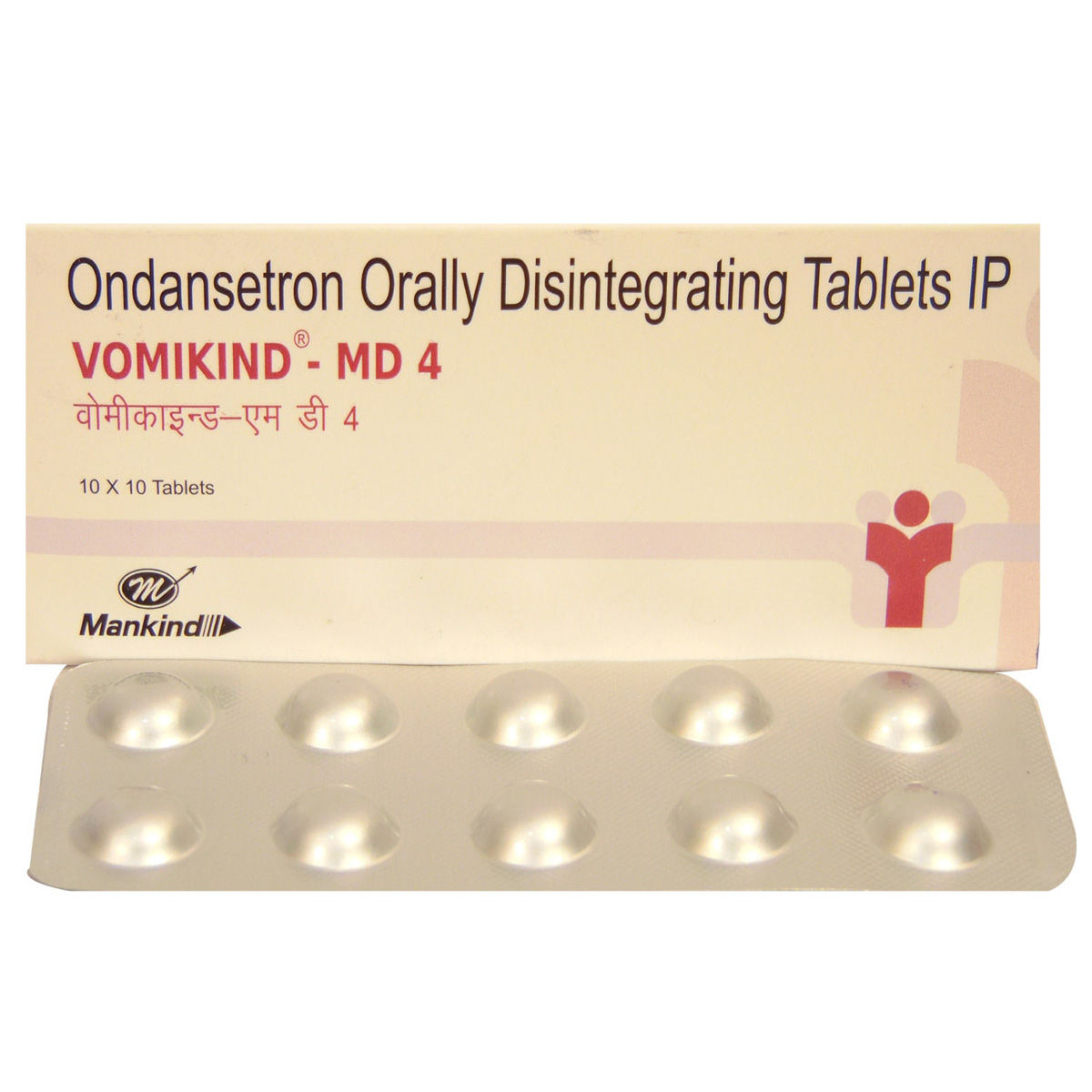 Vomikind MD 4 Tablet 10's Price, Uses, Side Effects, Composition ...