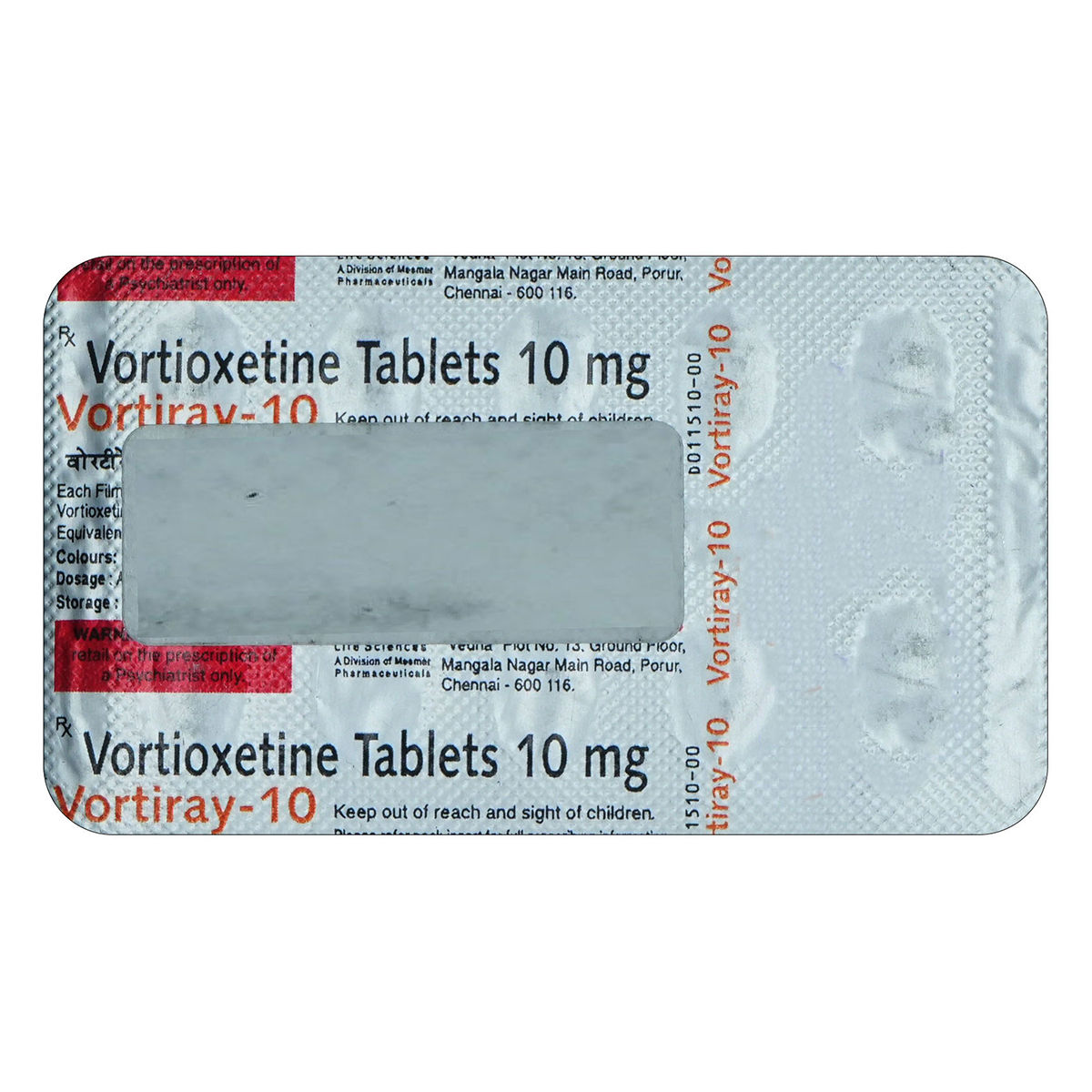 Vortiray-10 Tablet | Uses, Side Effects, Price | Apollo Pharmacy