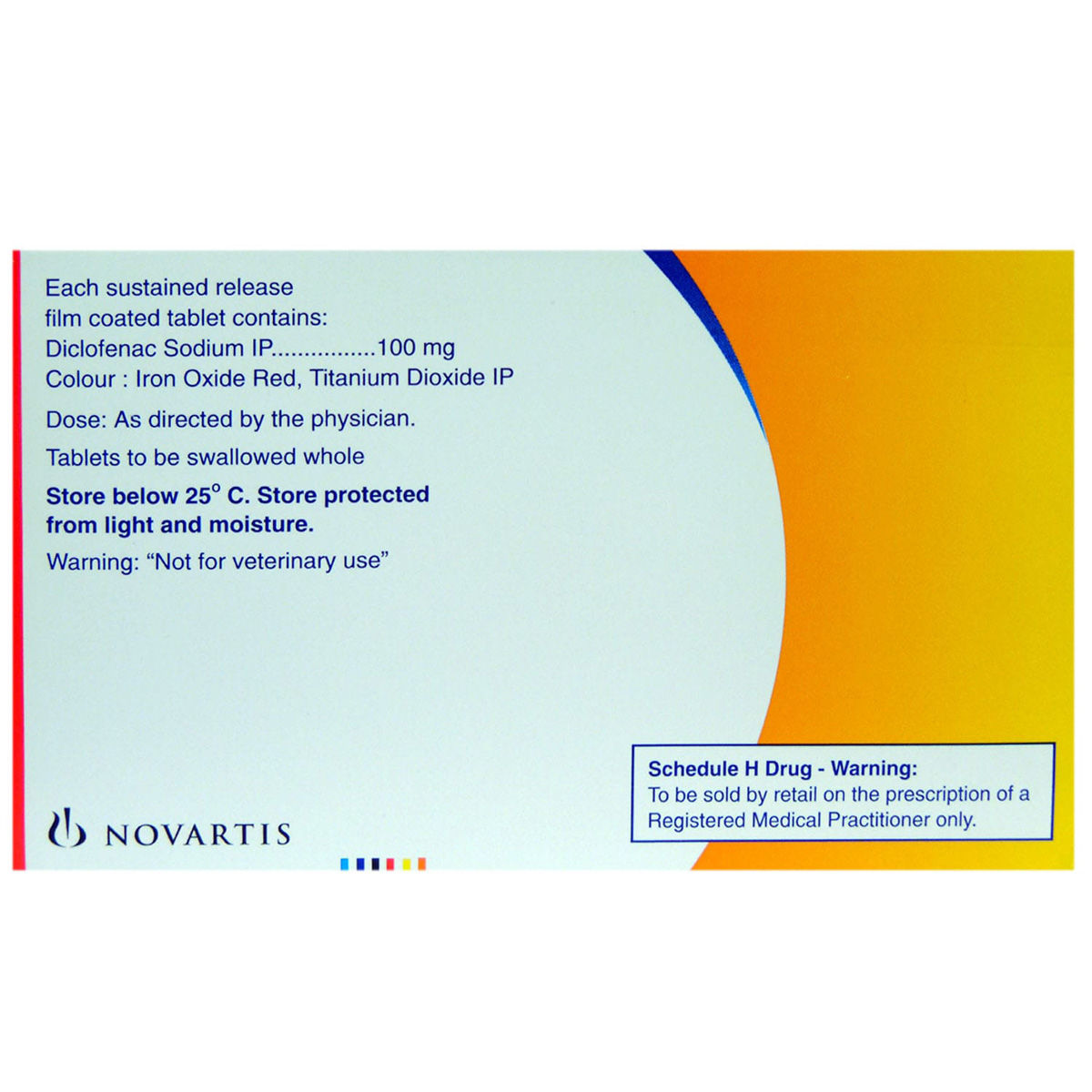 Voveran SR 100 Tablet 15's Price, Uses, Side Effects, Composition ...