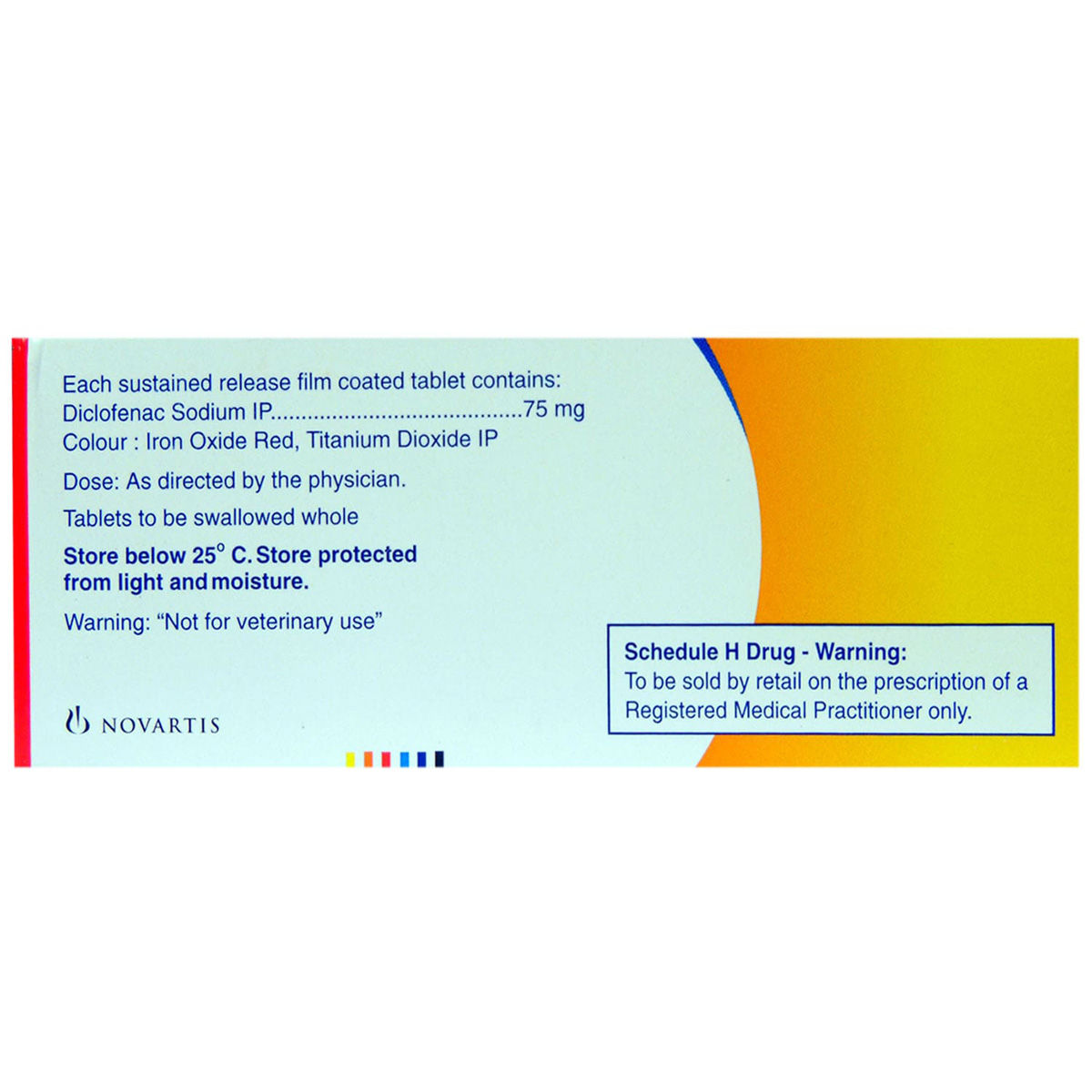 Voveran SR 75 Tablet | Uses, Side Effects, Price | Apollo Pharmacy