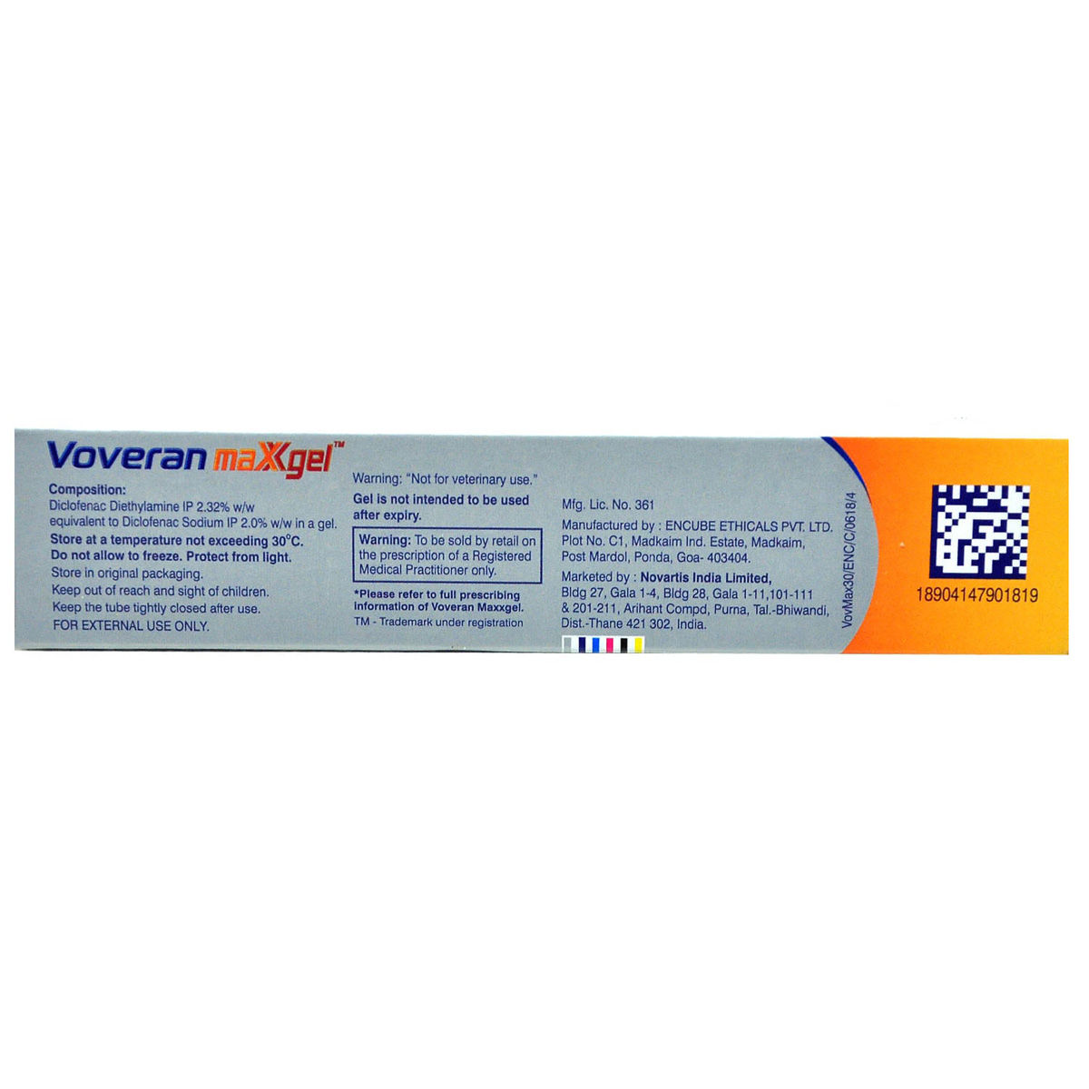 Voveran Max Gel 30 gm Price, Uses, Side Effects, Composition - Apollo ...