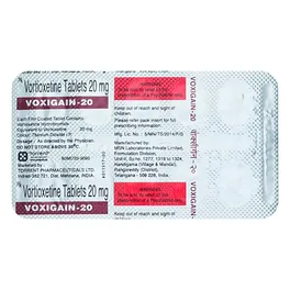 Voxigain-20 Tablet | Uses, Side Effects, Price | Apollo Pharmacy