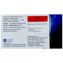 Voxigain-20 Tablet | Uses, Side Effects, Price | Apollo Pharmacy