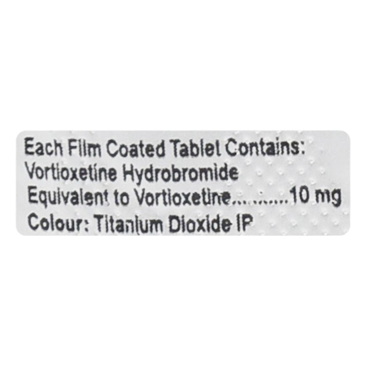 Voxitin 10 Tablet 10's Price, Uses, Side Effects, Composition - Apollo ...