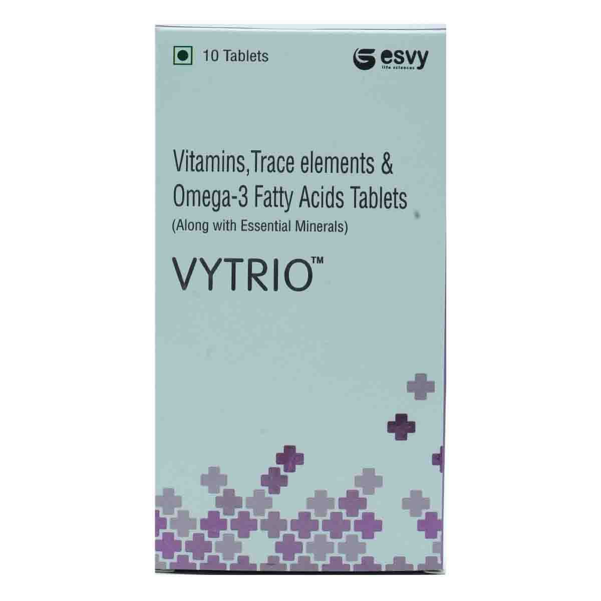 Vytrio Tablet 10's Price, Uses, Side Effects, Composition - Apollo Pharmacy