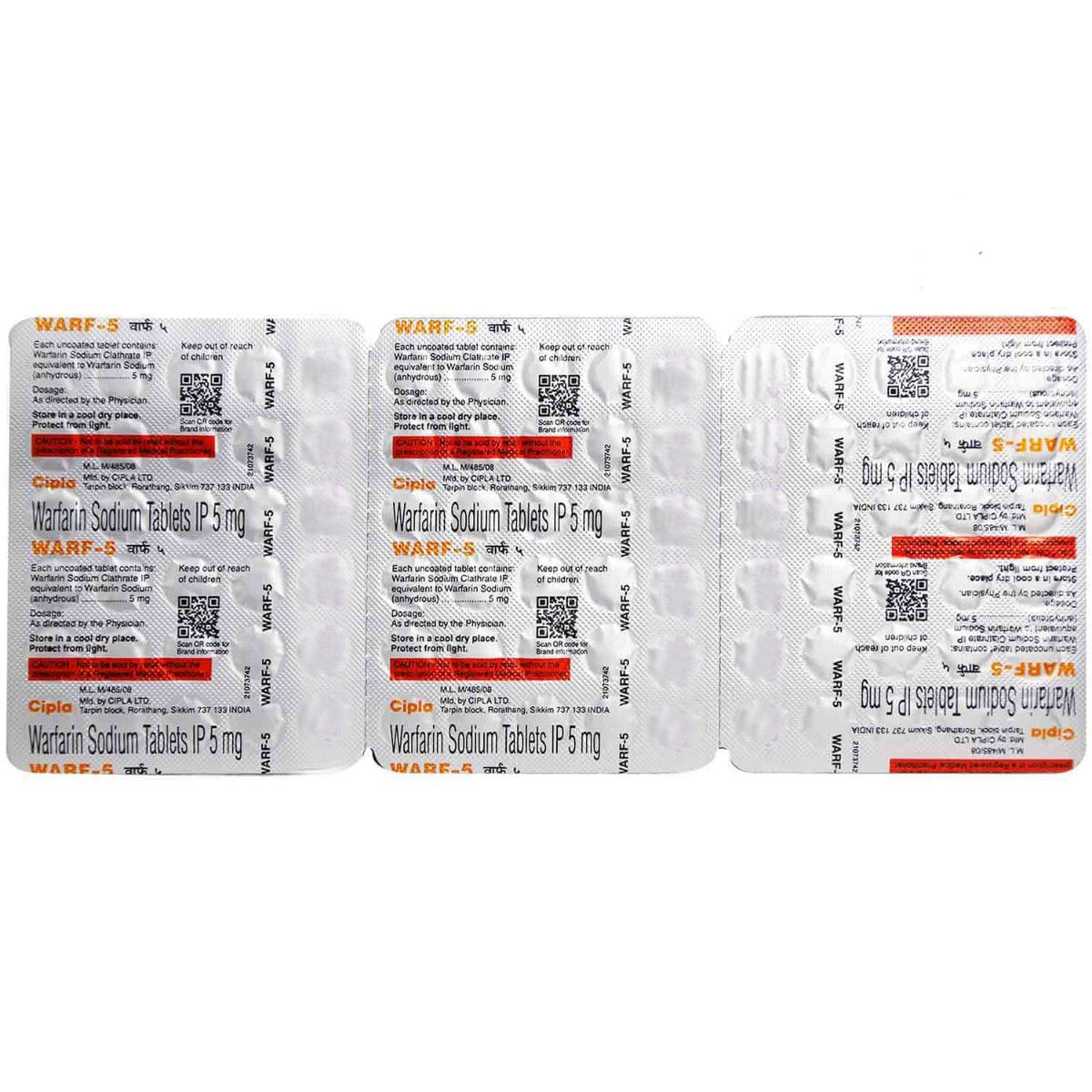 Warf-5 Tablet 30's Price, Uses, Side Effects, Composition - Apollo Pharmacy