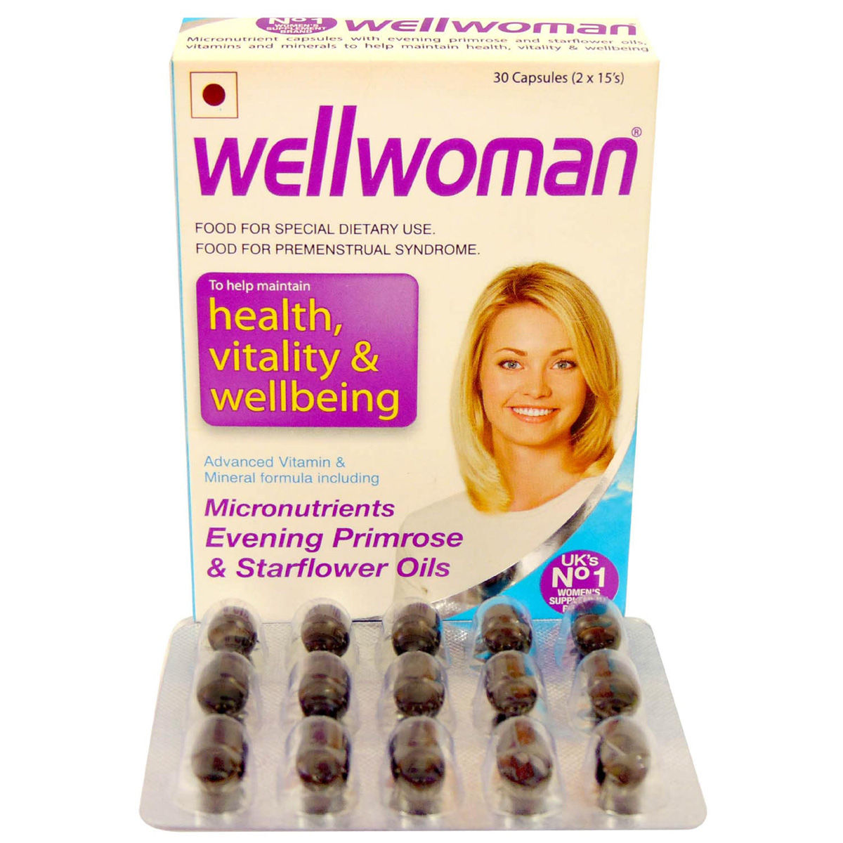 Wellwomen Capsule 15's Price, Uses, Side Effects, Composition - Apollo ...